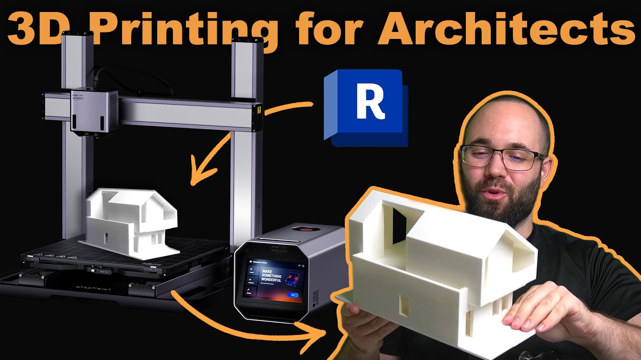 3D Printing from Revit | Snapmaker Artisan 3D printer for Architects ...