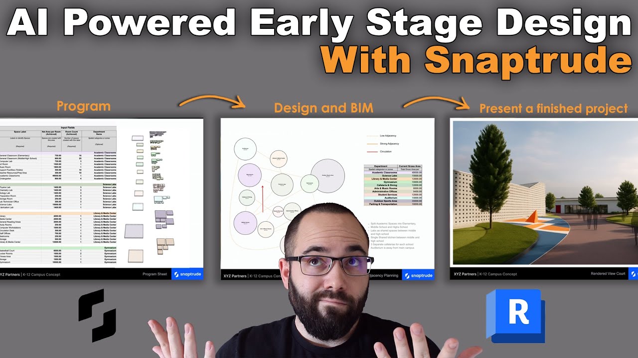 AI Powered Early Stage Design toolset: Snaptrude - Dezign Ark