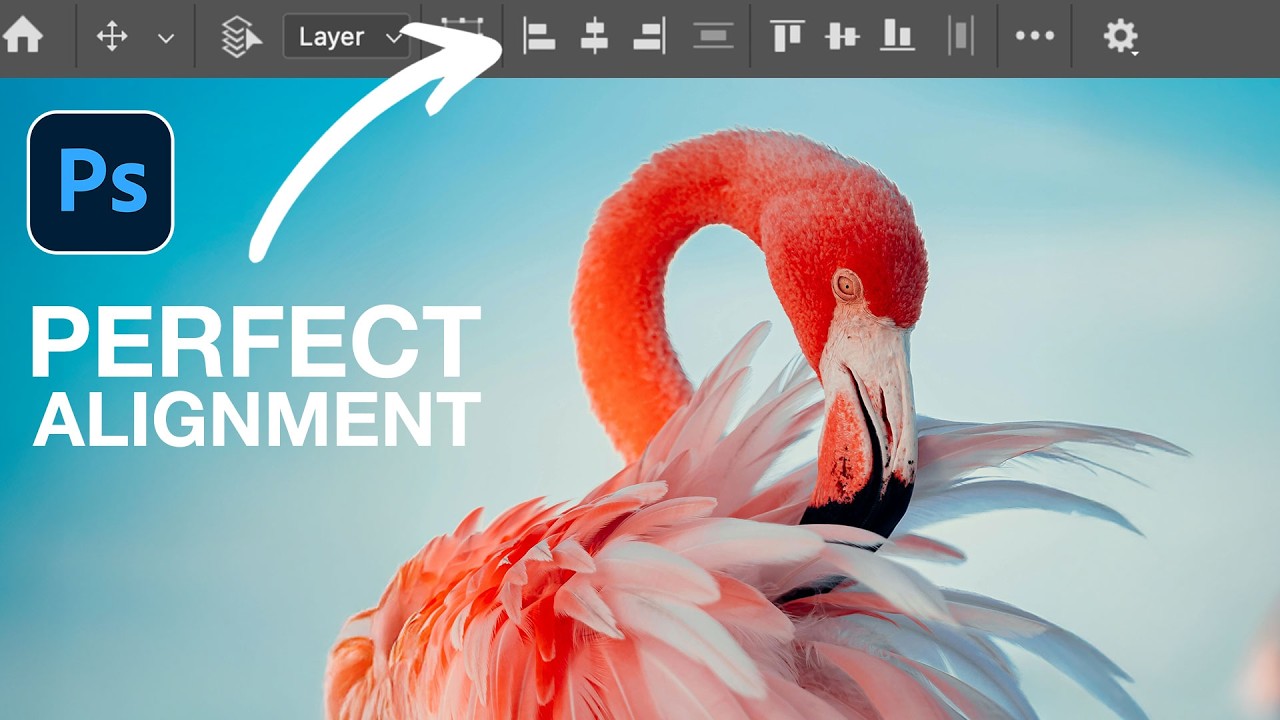 How to Use the Alignment Tools in Photoshop - Dezign Ark