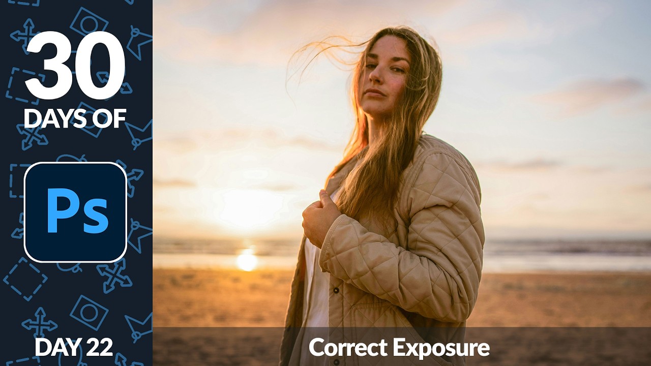 Correct Exposure in Photoshop - Day 22 - Dezign Ark
