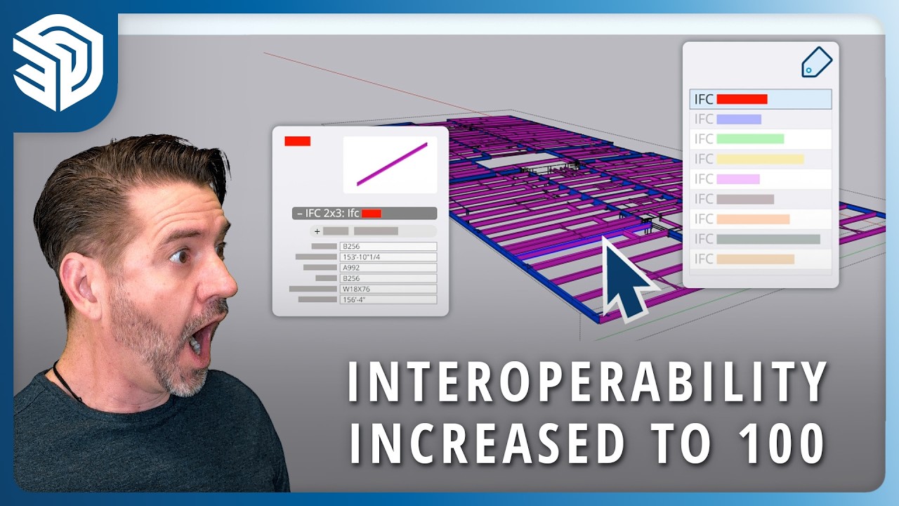 NEW Optimized Model Data Import/Export in SketchUp 2025 (IFC & cloud reference) - Dezign Ark