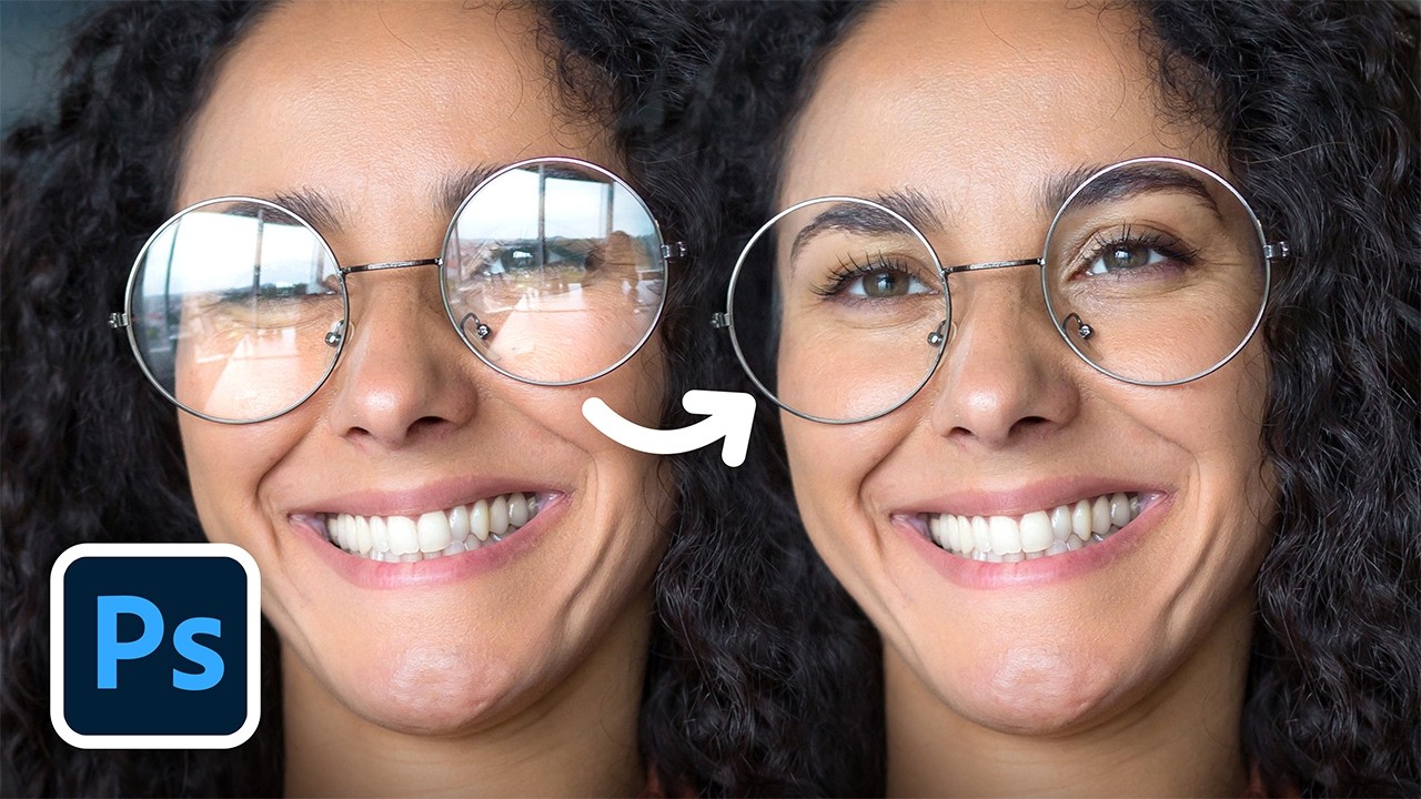 New Photoshop AI Removes IMPOSSIBLE Glare! - Dezign Ark