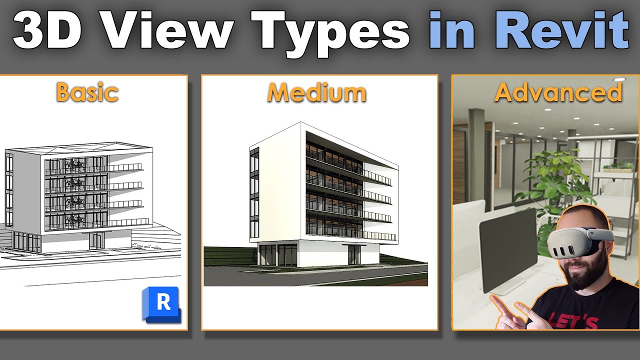 3D View Types in Revit Tutorial | with Yulio - Dezign Ark