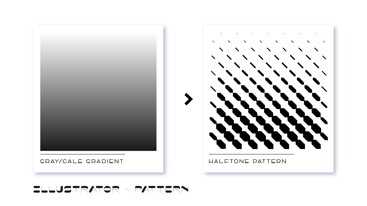 Illustrator Pattern 101 | Custom Halftone - Dezign Ark