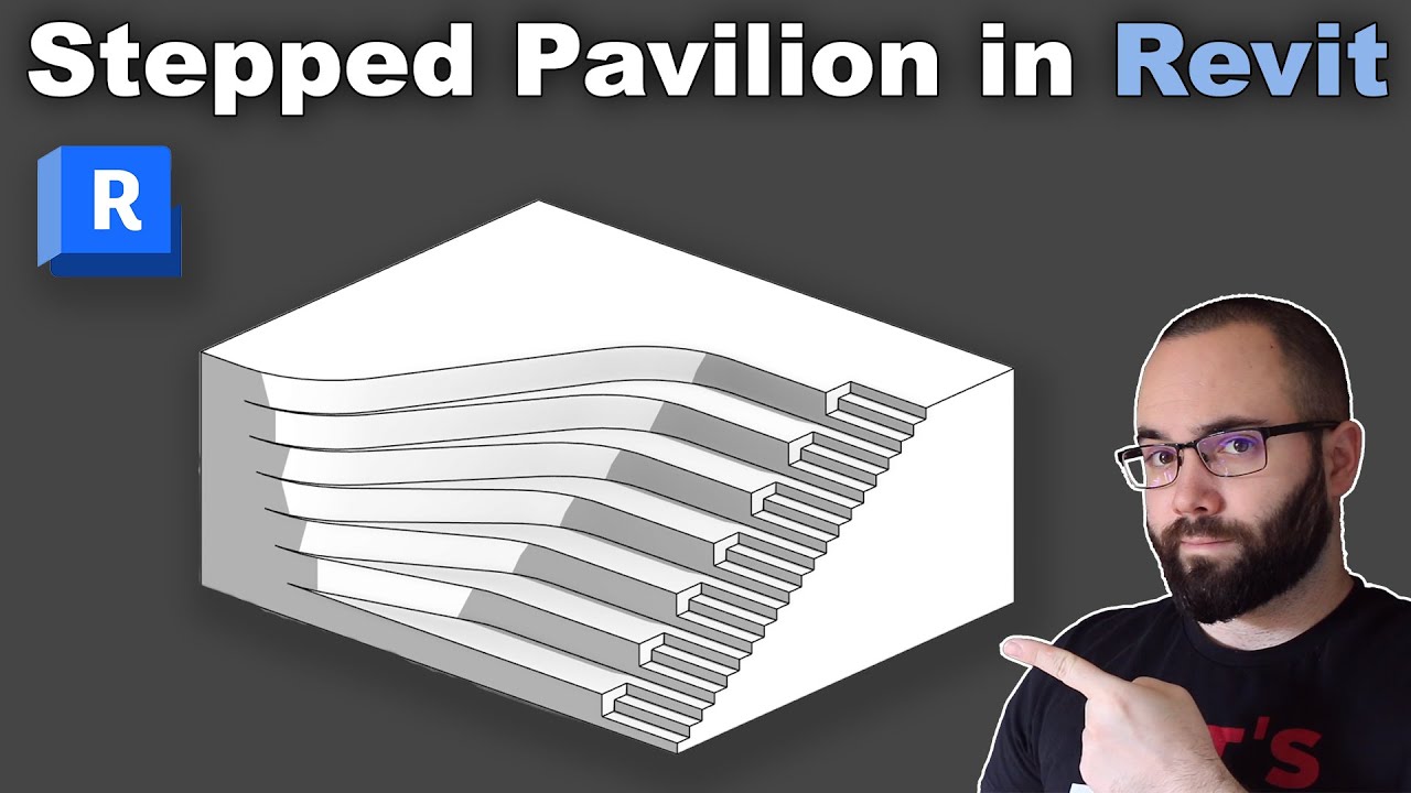 Multi-Use Stepped Pavilion in Revit Tutorial - Dezign Ark