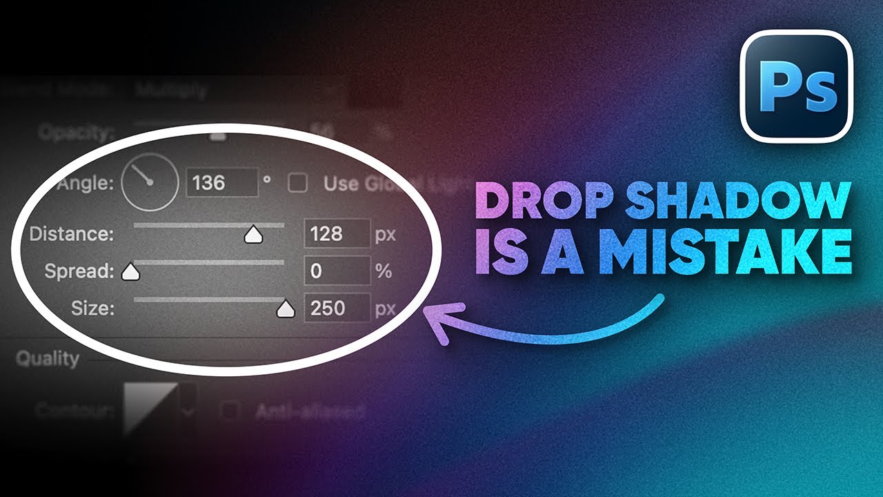 Still Using Drop Shadow? Fix This | Photoshop in Minutes - Dezign Ark